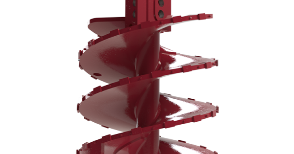 Pilotless Rock Auger